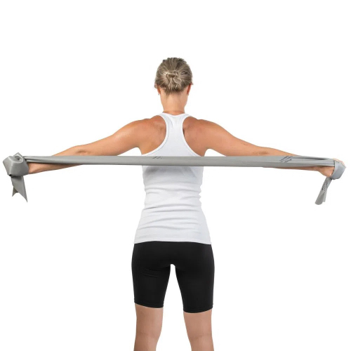 Faixa elastica para exercicios prata 1,5M mercur em Promoção na Americanas Faixa elastica para exercicios prata 1,5M mercur em Promoção na Americanas