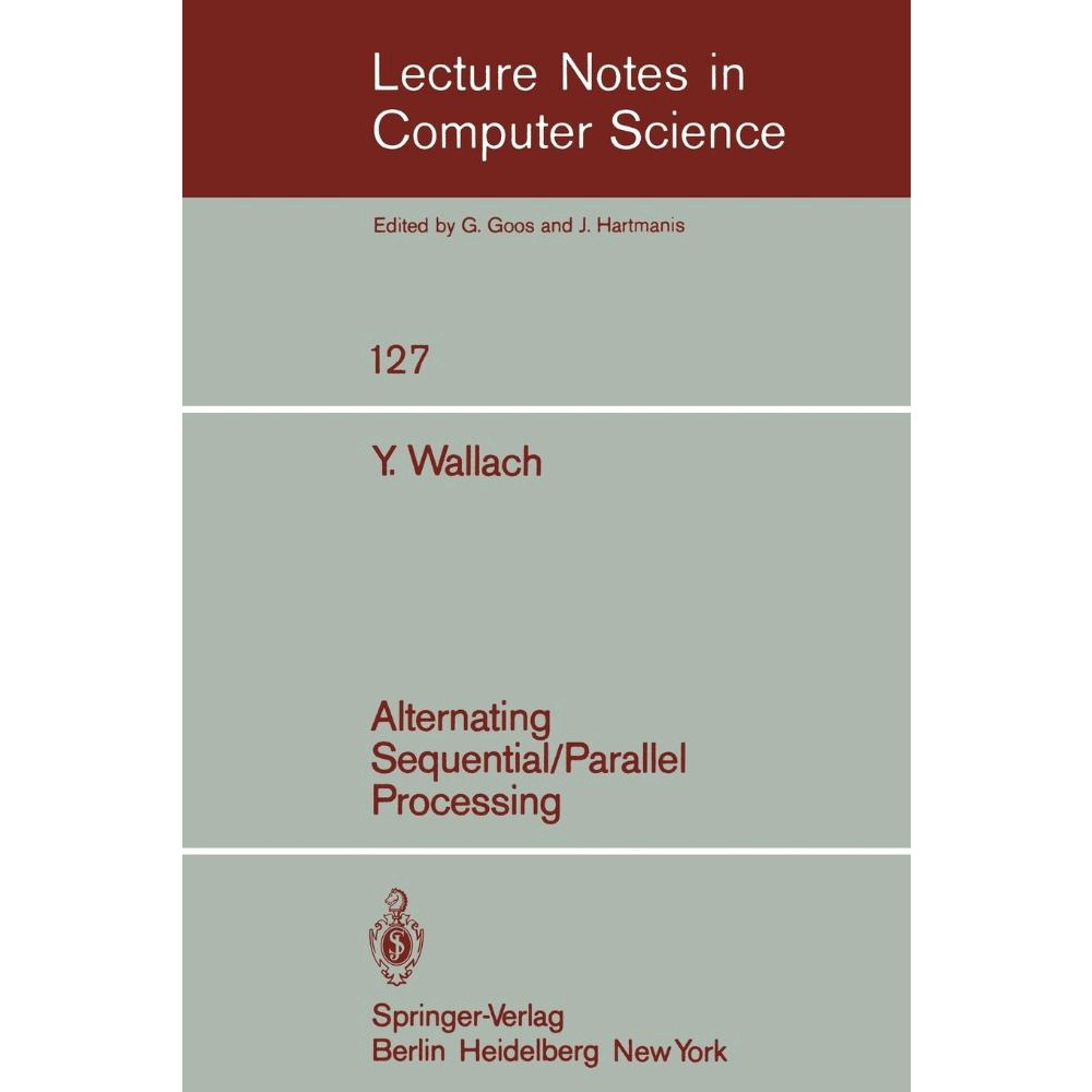 Alternating Sequential Parallel Processing No Shoptime 8272