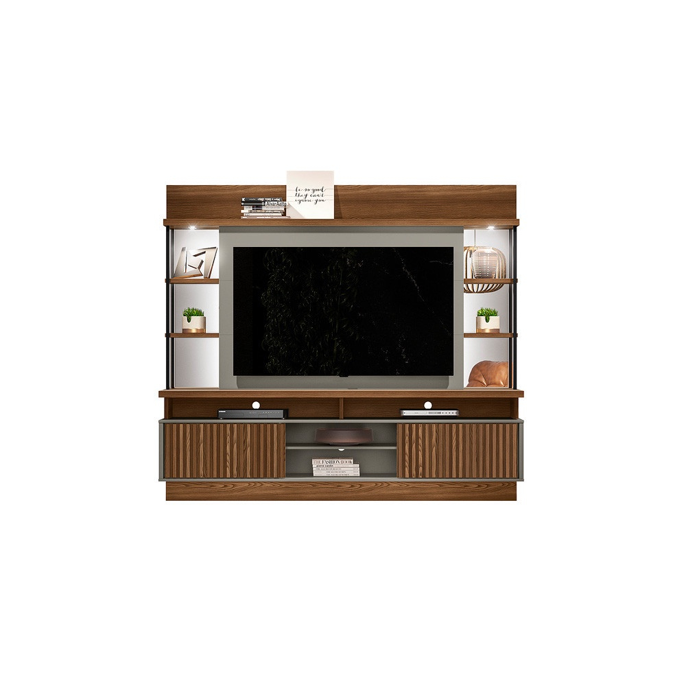 Estante Home Ripado para TVs de até 60 Polegadas Salvador Linea Brasil ... Estante Home Ripado para TVs de até 60 Polegadas Salvador Linea Brasil ...