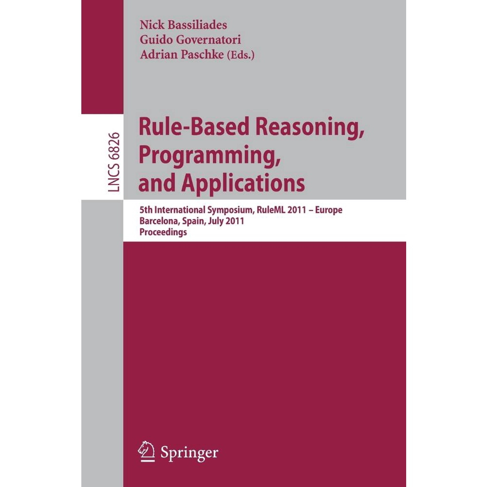 Rule-Based Reasoning, Programming, and Applications | Submarino Rule-Based Reasoning, Programming, and Applications | Submarino