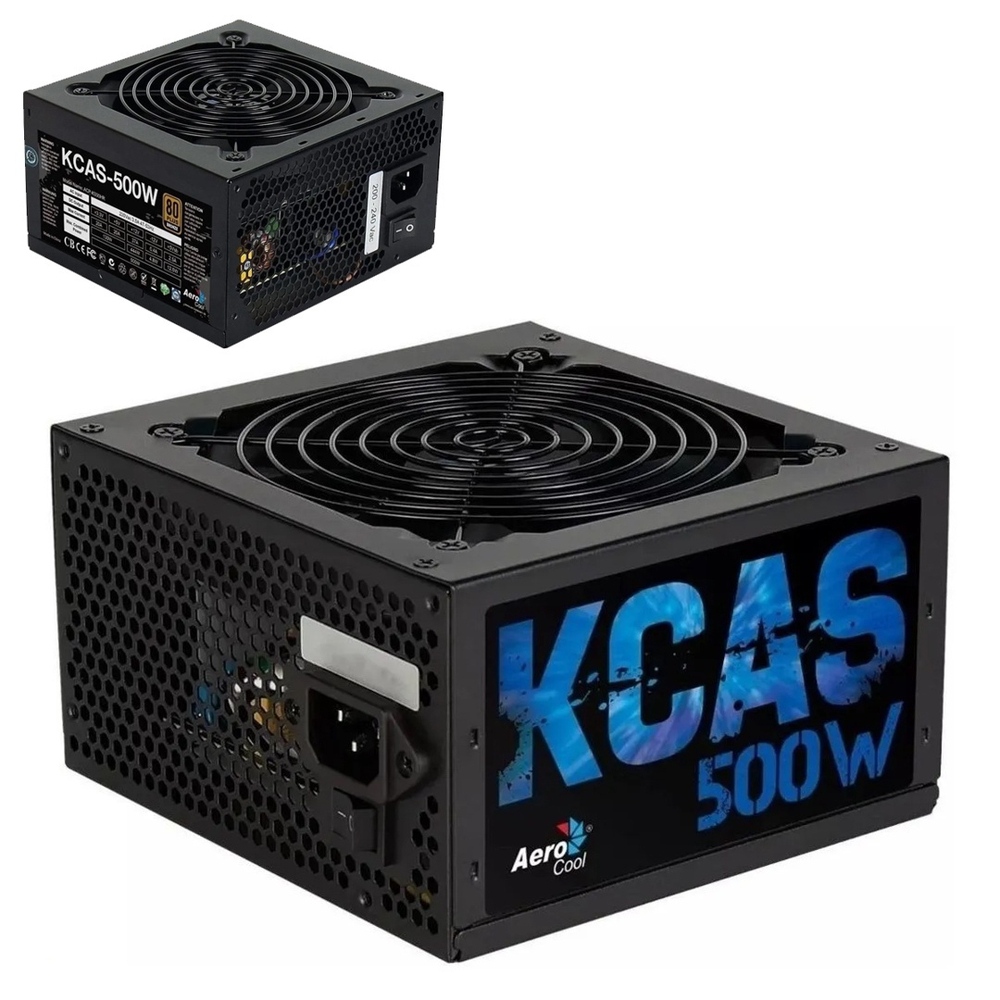 Fonte Real Gamer 500w Kcas Bronze 80 Plus Aerocool Ativo Na Americanas