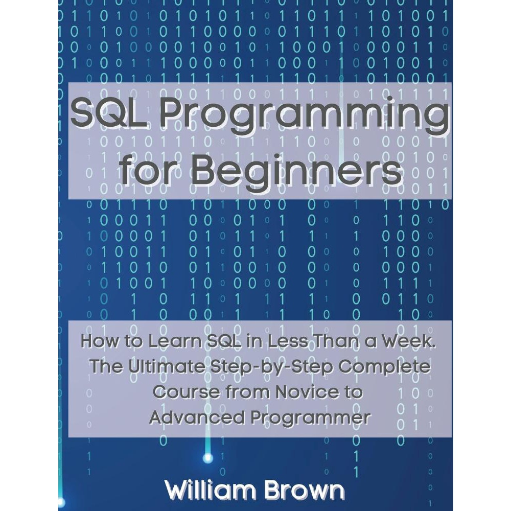 Sql Data Analysis Programming For Beginners Submarino