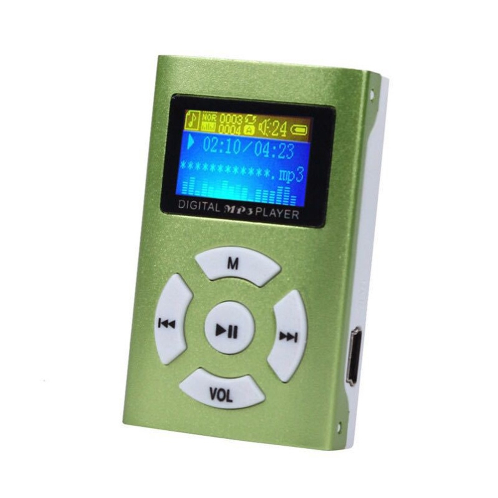 Mini MP3 Player USB Com Suporte Para Tela Lcd 32GB Micro Sd Tf Card Mini MP3 Player USB Com Suporte Para Tela Lcd 32GB Micro Sd Tf Card