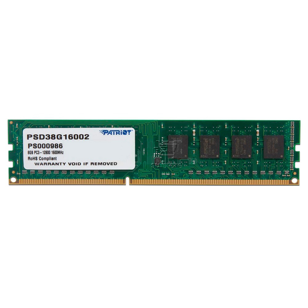 Memória para pc 8GB DDR3 1600Mhz Patriot Signature PSD38G16002 ...