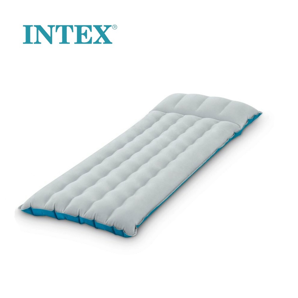 Colchão Inflável Solteiro Intex para Camping Compacto Aveludado | Submarino Colchão Inflável Solteiro Intex para Camping Compacto Aveludado | Submarino