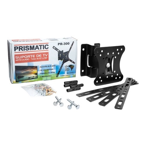 Suporte Articulado Tv Monitor Lcd Led Plasma 17 22 27 29 Pol | Submarino Suporte Articulado Tv Monitor Lcd Led Plasma 17 22 27 29 Pol | Submarino