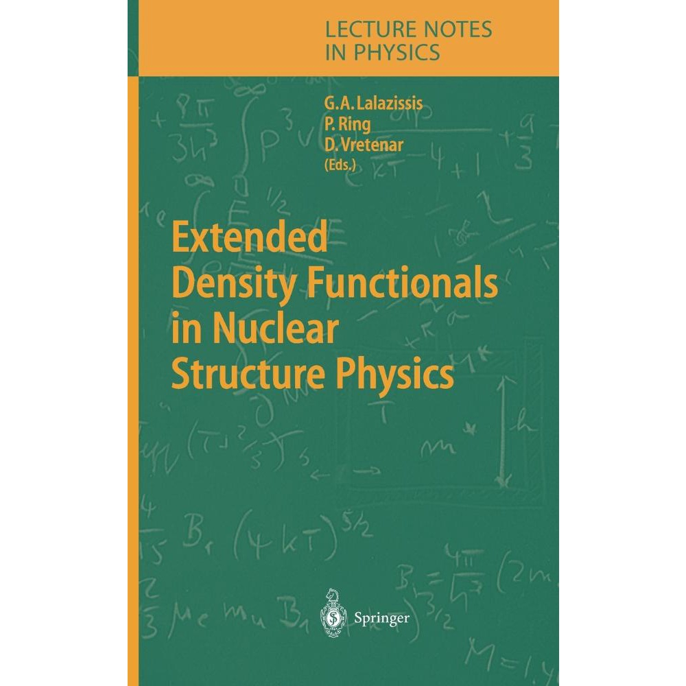 Extended Density Functionals In Nuclear Structure Physics No Shoptime