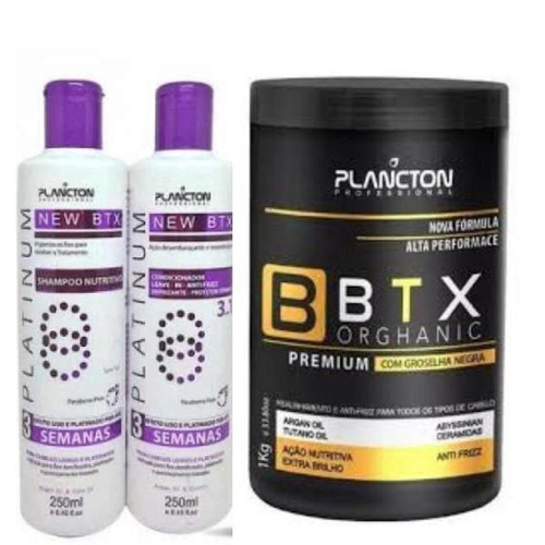 Plancton Btx Botox Premium Groselha Negra + Kit 3 Semanas | Submarino Plancton Btx Botox Premium Groselha Negra + Kit 3 Semanas | Submarino
