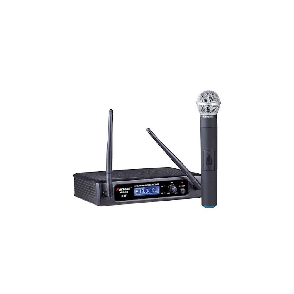 Microfone Sem Fio Karsect Kru 210m Mao no Shoptime Microfone Sem Fio Karsect Kru 210m Mao no Shoptime