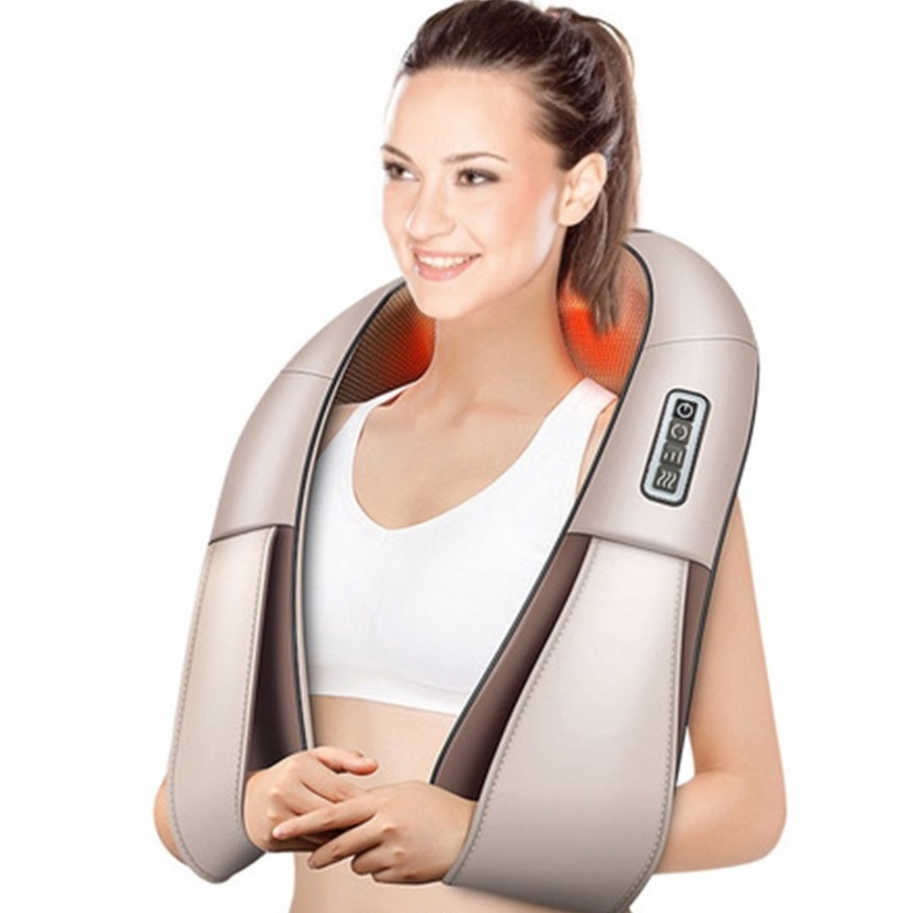 Massageador Pescoço Colete Shiatsu Neck 220v Infravermelho No Shoptime