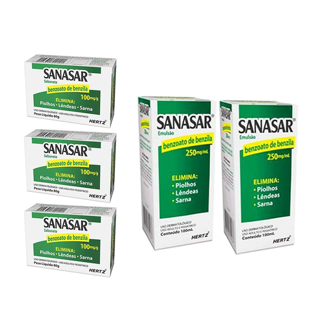 Sanasar benzoato de benzila elimina piolhos lêndeas sarna combo 3x ... Sanasar benzoato de benzila elimina piolhos lêndeas sarna combo 3x ...