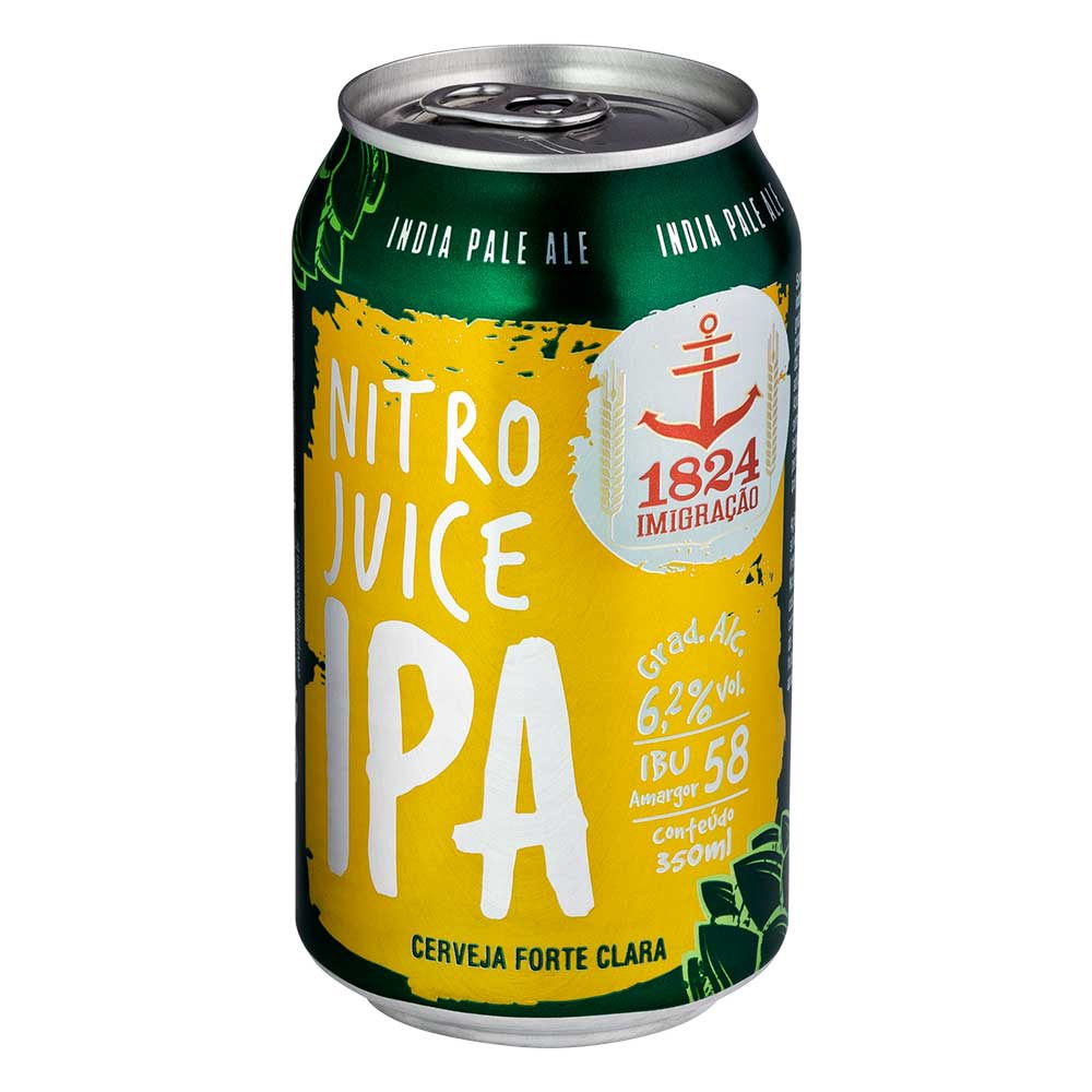 Cerveja Artesanal Imigração Nitro Juicy Ipa Lata 350ml Em Promoção