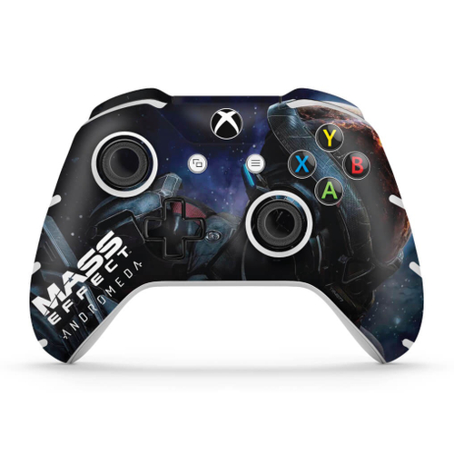 Skin Xbox One Slim X Controle Adesivo Mass Effect Andromeda em Promocao na Americanas
