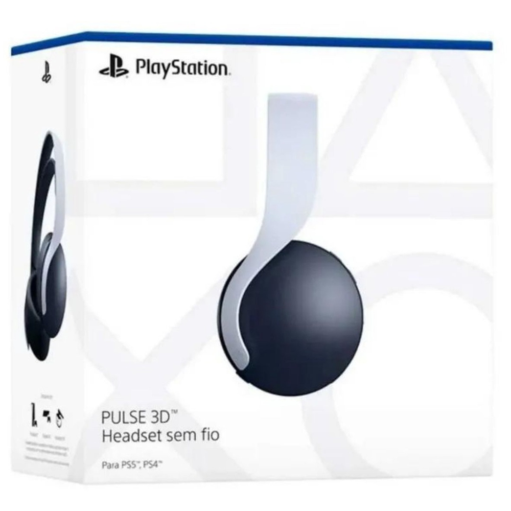 Pulse 3d Headset Fone Sem Fio Playstation 5 Ps5 Ps4 Nacional Entrega