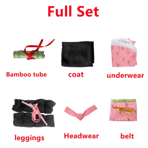 12pc Demon Slayer Kamado Nezuko Cosplay Roupas De Fantasia Em Promoção Na Americanas
