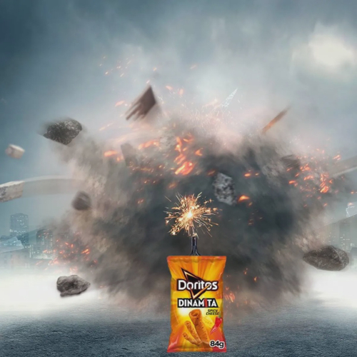 Salgadinho Doritos Dinamita Sabor Queijo Picante 84g Em Promoção Na
