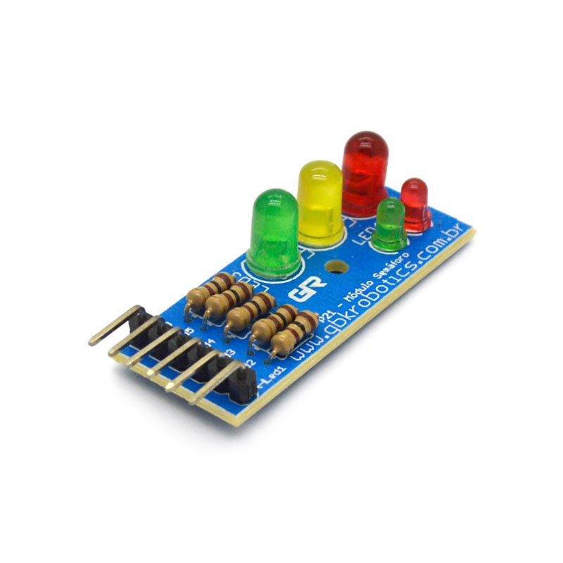 Módulo Semáforo Compatível Com Arduino P21 Gc 72 Submarino
