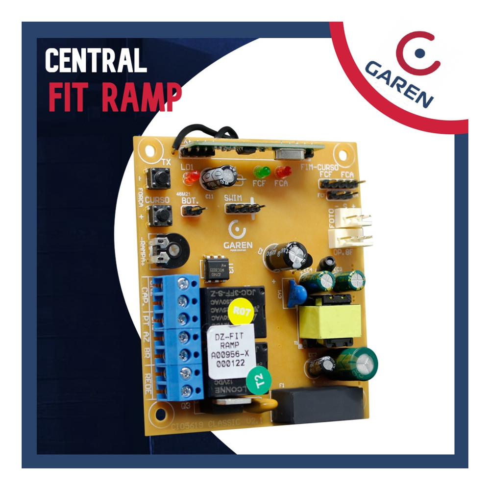 Placa Central De Comando Eletrônica Classic Fit Ramp Garen | Submarino Placa Central De Comando Eletrônica Classic Fit Ramp Garen | Submarino