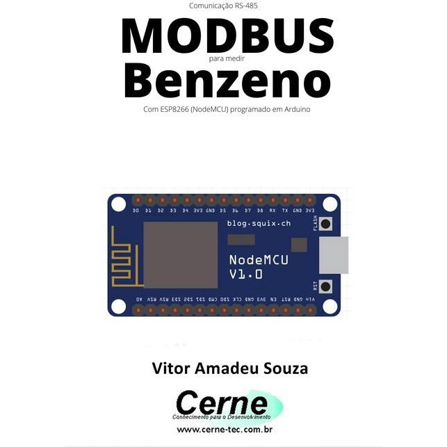 Comunicacao Rs 485 Modbus Para Medir Benzeno Com Esp8266 Nodemcu Programado Em Arduino No Shoptime