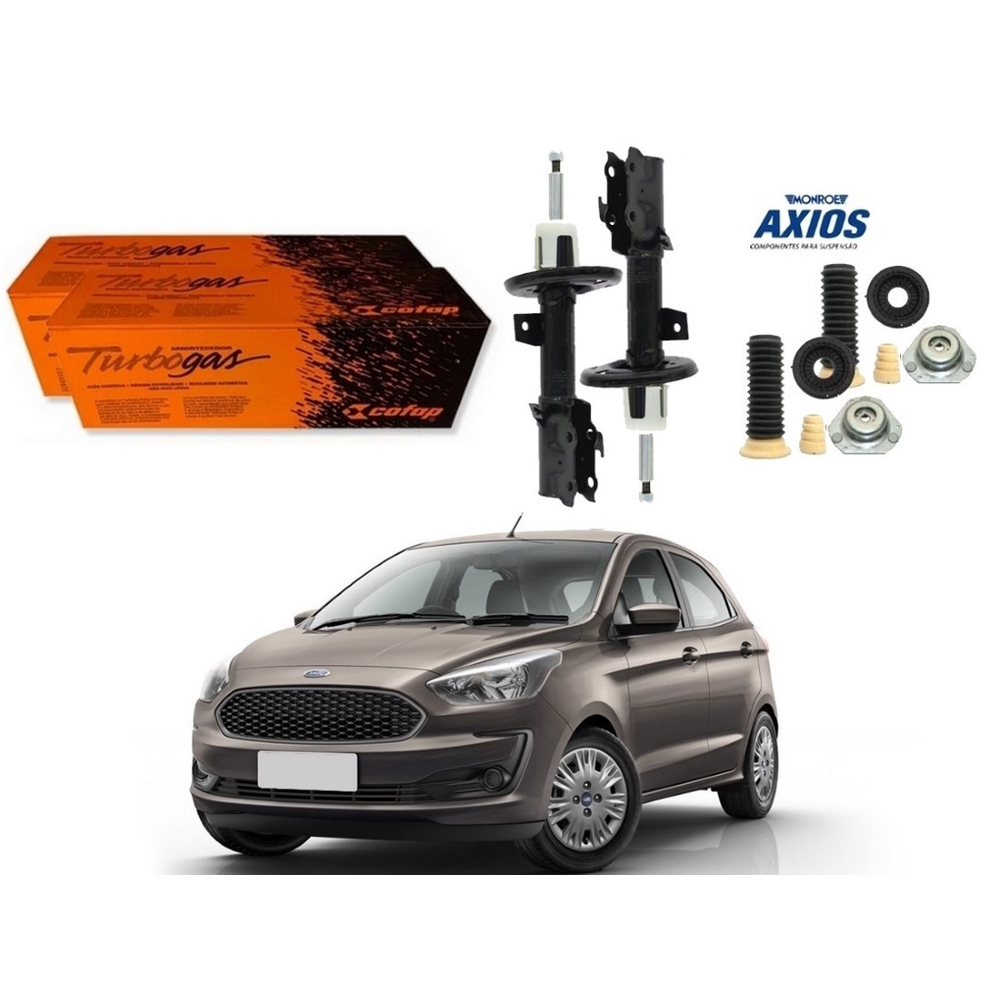 Kit amortecedor dianteiro cofap ford ka 1.0 1.5 2019 A 2020 no Shoptime