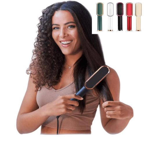 Escova Modeladora Alisadora 5 Em 1 Multifuncional Profissional Elétrica