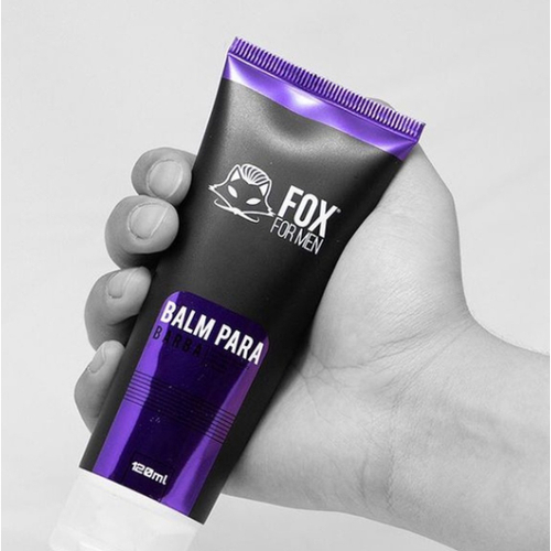 Balm Para Barba Fox For Men 120ml Caixa Com 4 Unidades Em Promoção