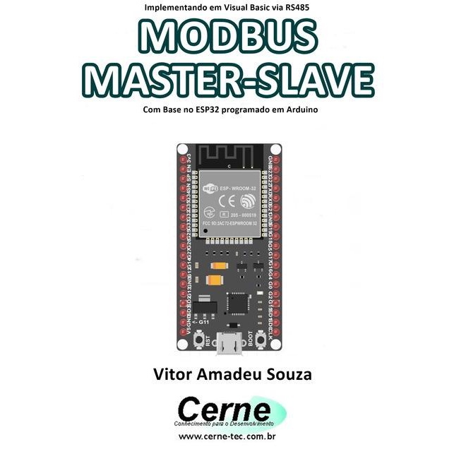 Implementando Em Visual Basic Via Rs485 Modbus Master Slave Com Base No Esp32 Programado Em 0714