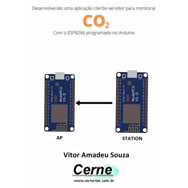 Desenvolvendo Uma Aplicacao Cliente Servidor Para Monitorar Co2 Com O Esp8266 Programado No