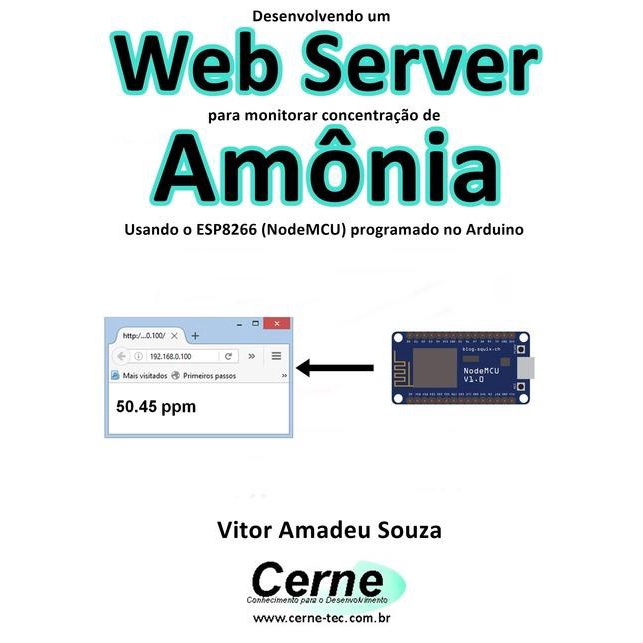 Desenvolvendo Um Web Server Para Monitorar Concentracao De Amonia Usando O Esp8266 Nodemcu No