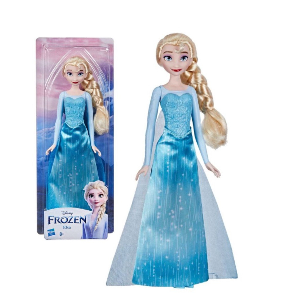 Boneca Frozen Elsa Shimmer Articulada 30cm 3 F1955 Hasbro Submarino
