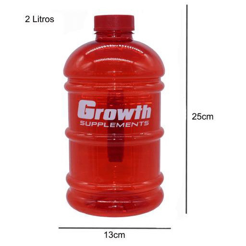 Garrafa Galao Agua Vermelho 2 Litros Academia Treino Growth em Promoção ... Garrafa Galao Agua Vermelho 2 Litros Academia Treino Growth em Promoção ...