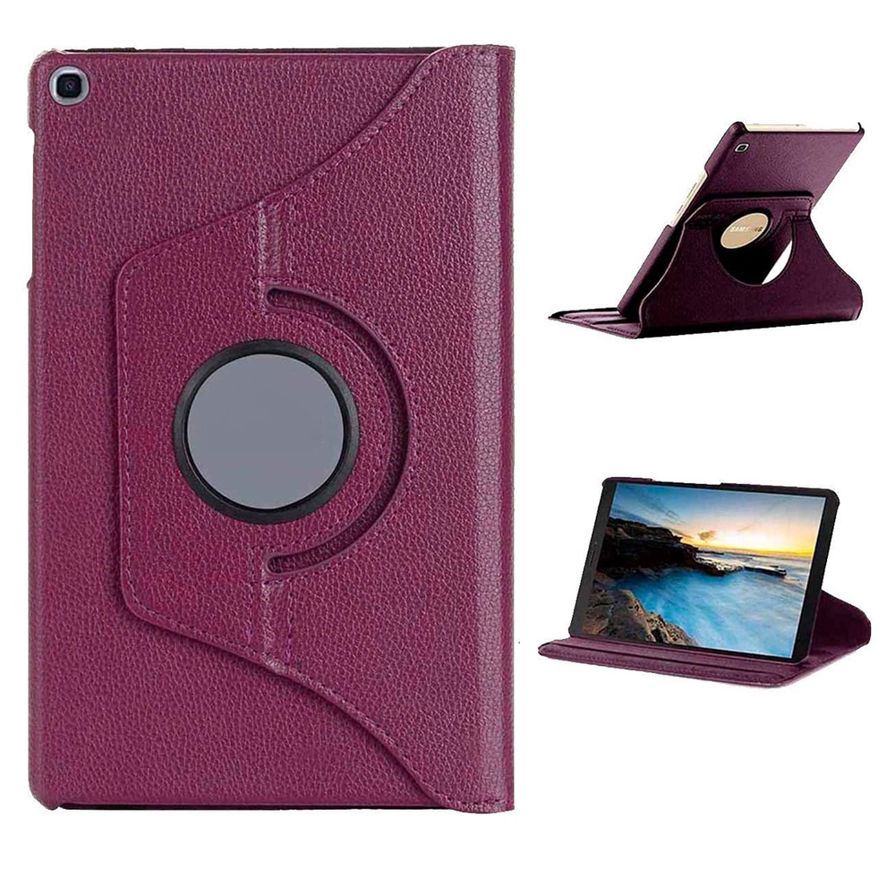 Capa Giratória Inclinável Tablet Samsung Galaxy Tab A8 Roxo Submarino