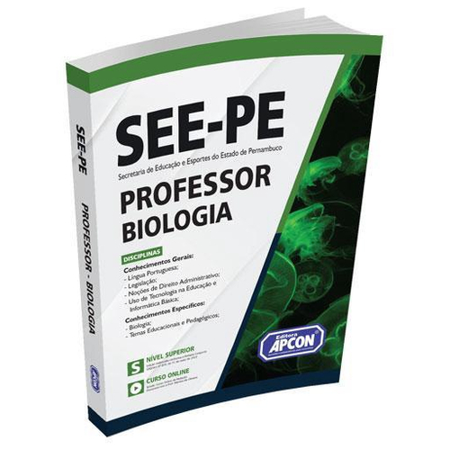 Apostila See-Pe 2022 - Professor - Biologia em Promoção na Americanas Apostila See-Pe 2022 - Professor - Biologia em Promoção na Americanas