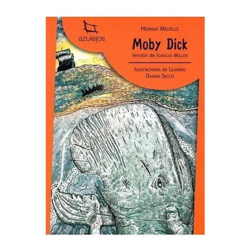 Moby Dick Coleccion Azulejos Melville Herman Submarino