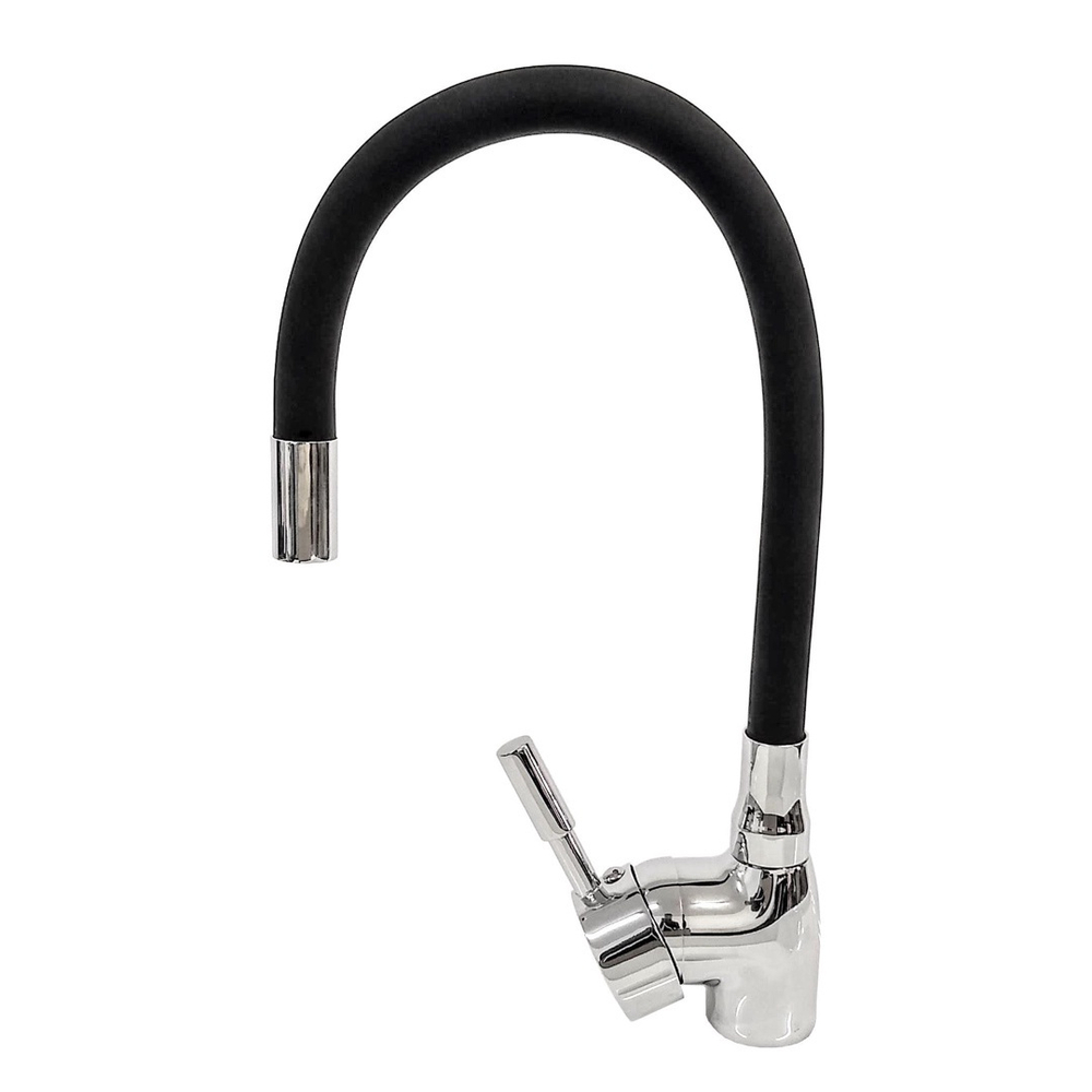 Torneira Cozinha Gourmet Monocomando Preta Mix Quente E Frio Submarino
