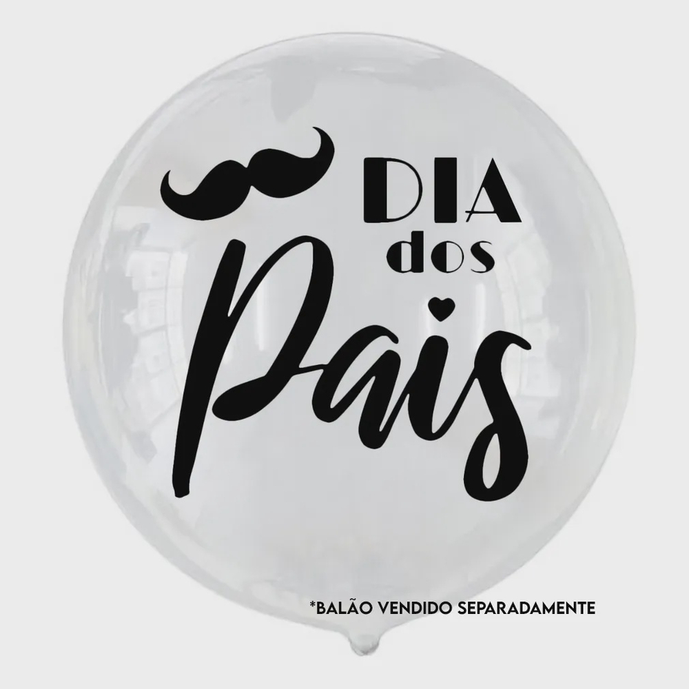 Adesivo para Balão Transfer Dia dos Pais | Submarino Adesivo para Balão Transfer Dia dos Pais | Submarino