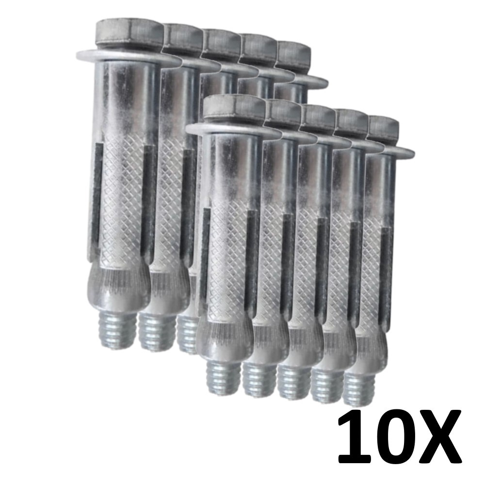Kit 10 Parafuso Chumbador Parabolt cba 5/16X2.1/4'' | Submarino Kit 10 Parafuso Chumbador Parabolt cba 5/16X2.1/4'' | Submarino