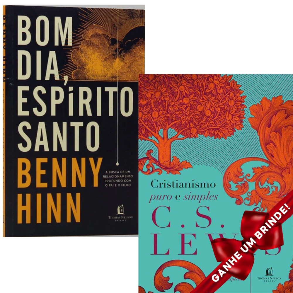 Combo Livro Cristianismo Puro E Simples C S Lewis Bom Dia Espírito