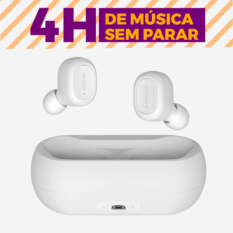 Fone de ouvido bluetooth sem fio original qcy T1C | Submarino