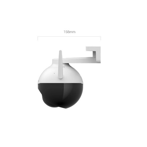 Câmera De Segurança Panorâmica Wi Fi Com Microfone C8c Ezviz Em