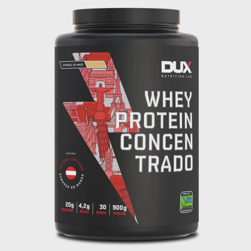 Whey Protein Concentrado Sabores Do Mundo Dux Nutrition 900g Submarino