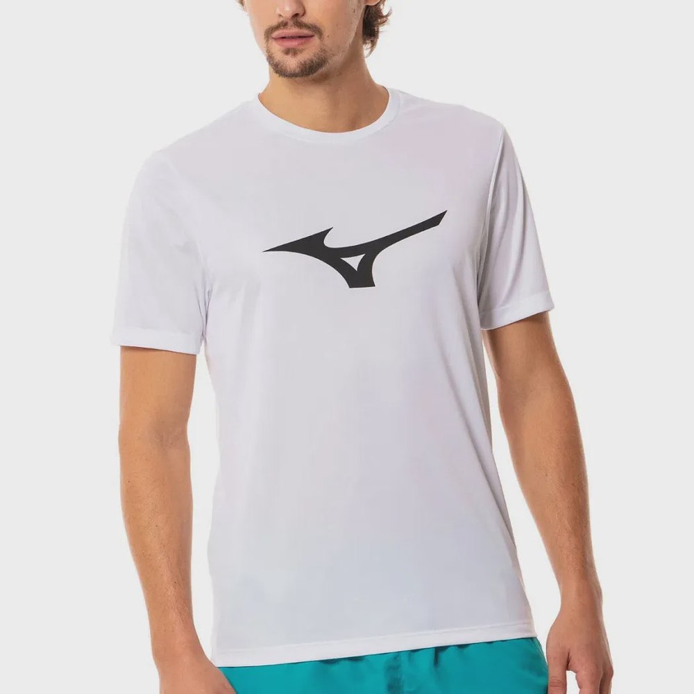 Camiseta Mizuno Run Spark Masculino branco no Shoptime Camiseta Mizuno Run Spark Masculino branco no Shoptime