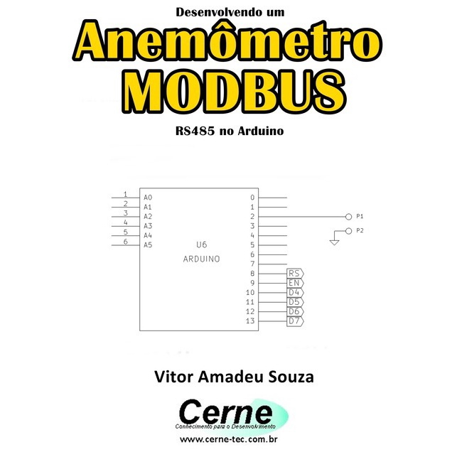 Livro Desenvolvendo um Anemômetro modbus RS485 no Arduino | Submarino