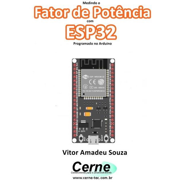 Medindo O Fator De Potencia Com Esp32 Programado No Arduino No Shoptime