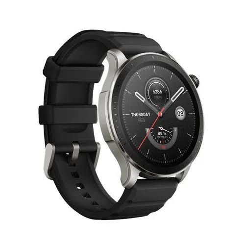 Relogio smartwatch amazfit gtr 4 A2166 superspeed black em Promoção ...