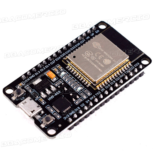 Placa Esp32 Pino Soldado Wifi Bluetooth 30 Pinos Wroom 32 Em Promoção