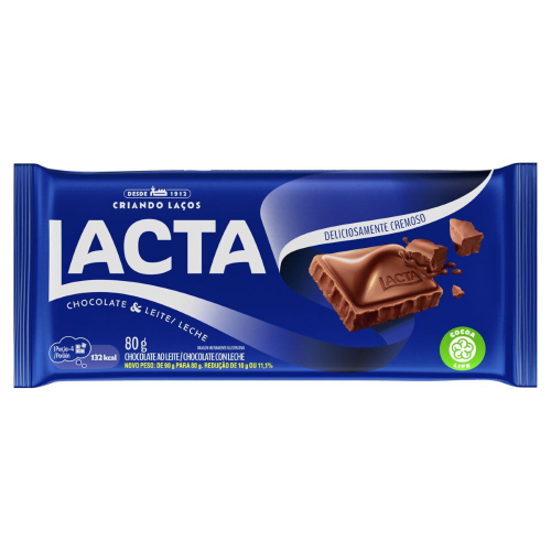 Tablete ao leite 80G lacta em Promoção | Ofertas na Americanas Tablete ao leite 80G lacta em Promoção | Ofertas na Americanas