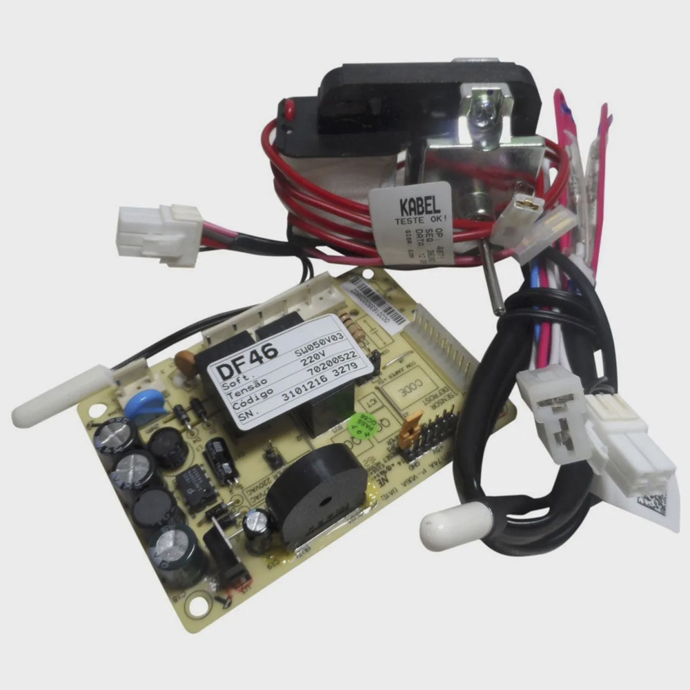 Kit Placa Sensor Motor Ventilador 220V Refrigerador Electrolux 70001454 ... Kit Placa Sensor Motor Ventilador 220V Refrigerador Electrolux 70001454 ...