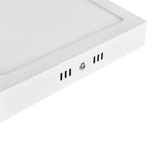 Kit 10 Luminária Painel Plafon Led 25W Quadrado Redondo Sobrepor em ... Kit 10 Luminária Painel Plafon Led 25W Quadrado Redondo Sobrepor em ...