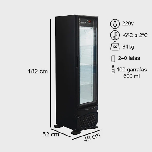 Cervejeira 230 Litros Porta De Vidro Imbera Vertical 220v em Promoção ... Cervejeira 230 Litros Porta De Vidro Imbera Vertical 220v em Promoção ...